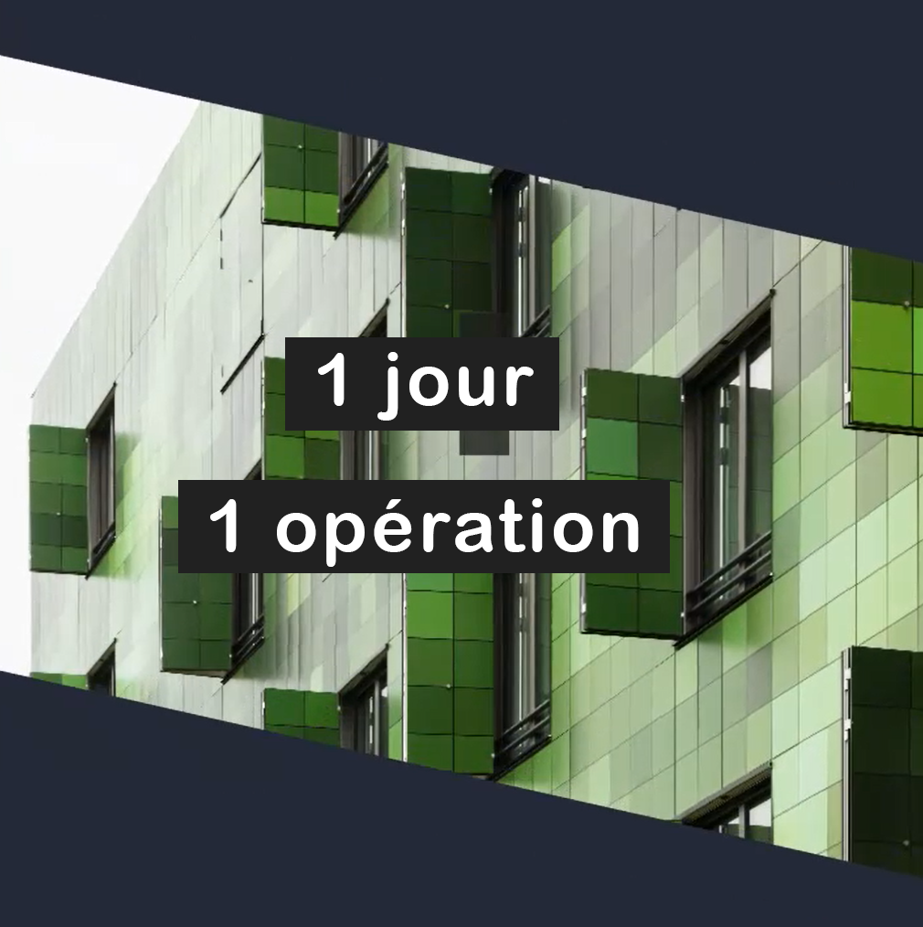 1 jour 1 opération - IDF Construction Durable