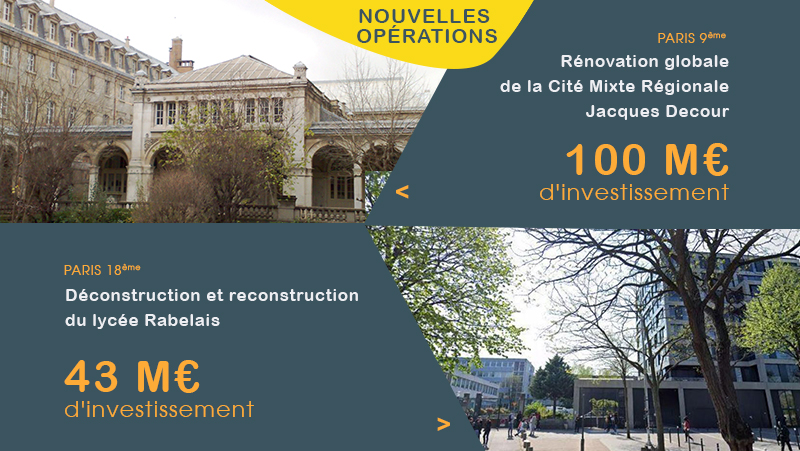 Deux lycées parisiens bénéficieront du plan d’urgence des lycées ...