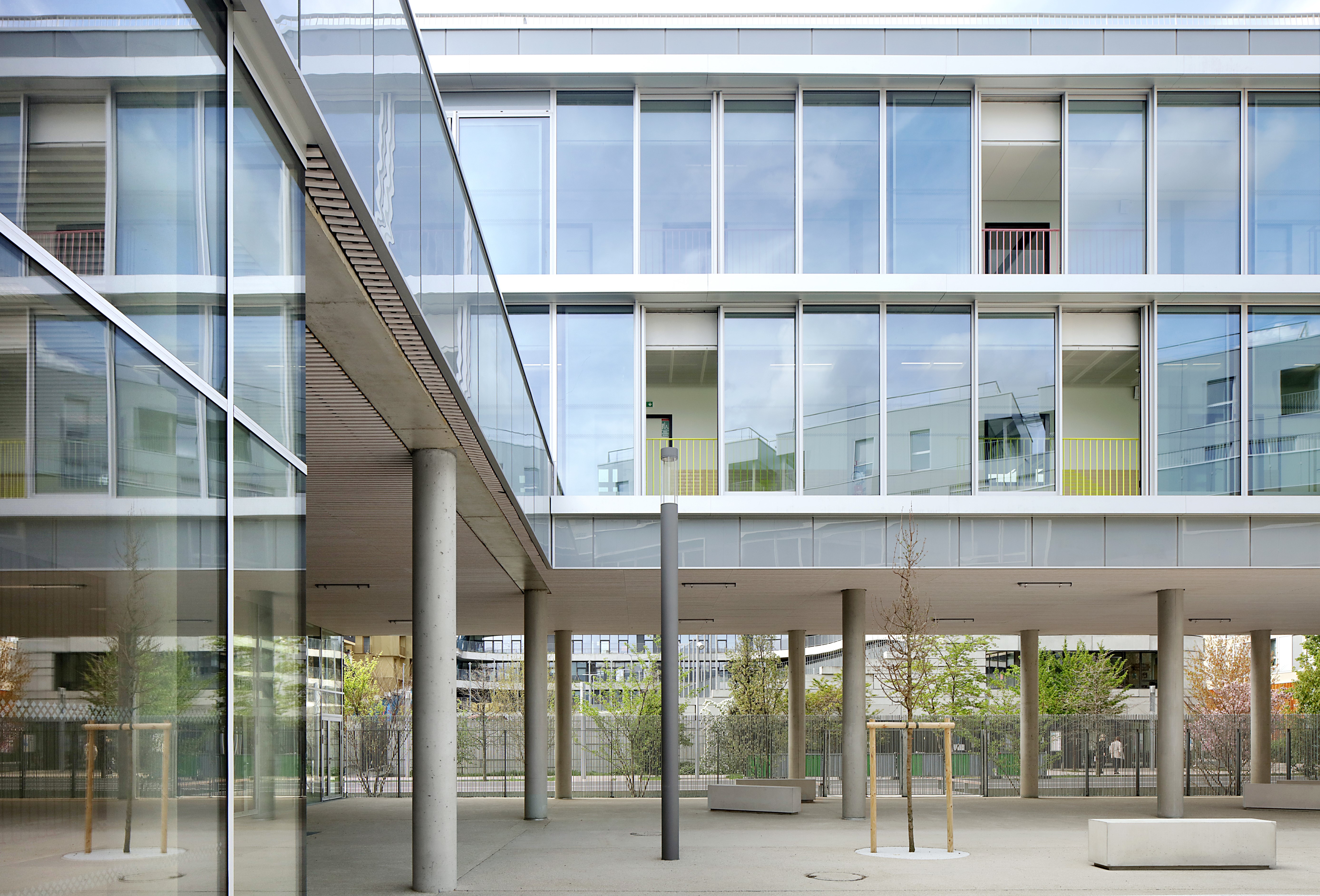 Lycée neuf de Boulogne-Billancourt - IDF Construction Durable