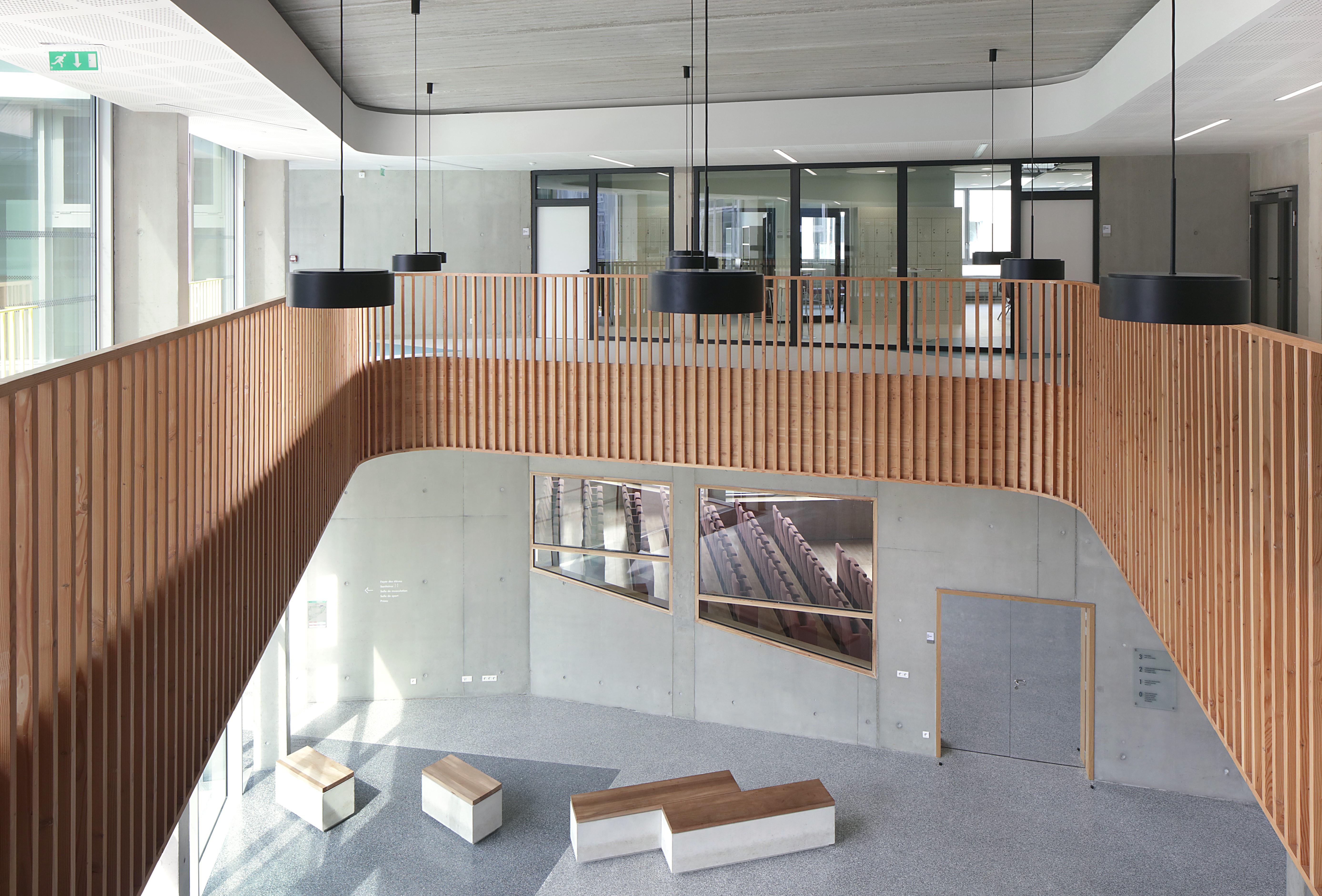 Lycée neuf de Boulogne-Billancourt - IDF Construction Durable