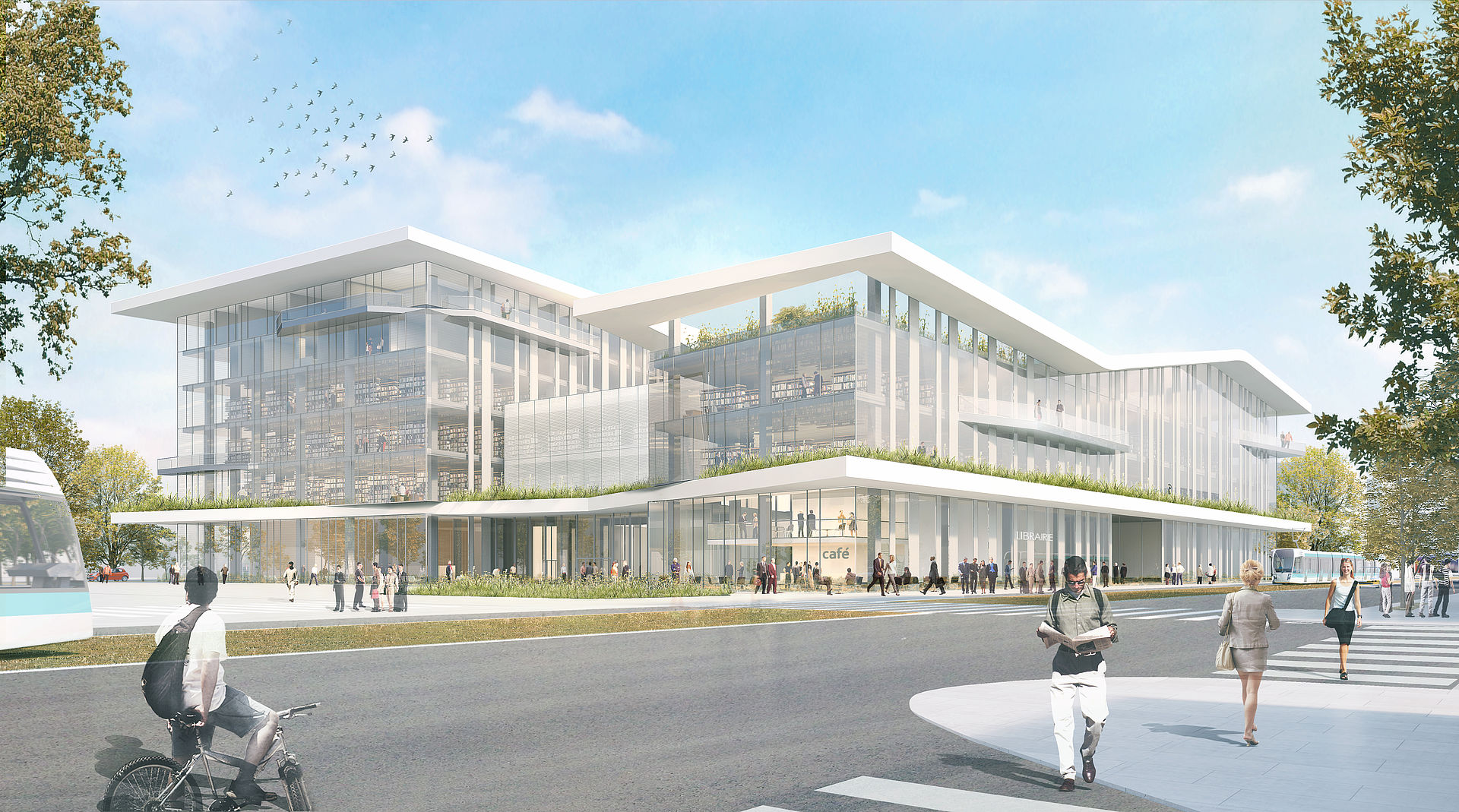 Grand Equipement Documentaire du Campus Condorcet - IDF Construction ...