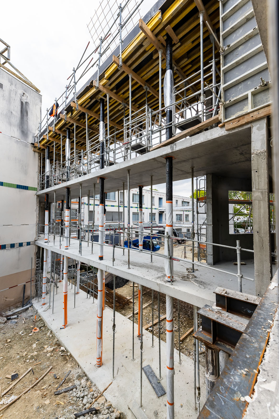 Sur le chantier de restructuration du lycée Jean Moulin à Torcy - IDF ...