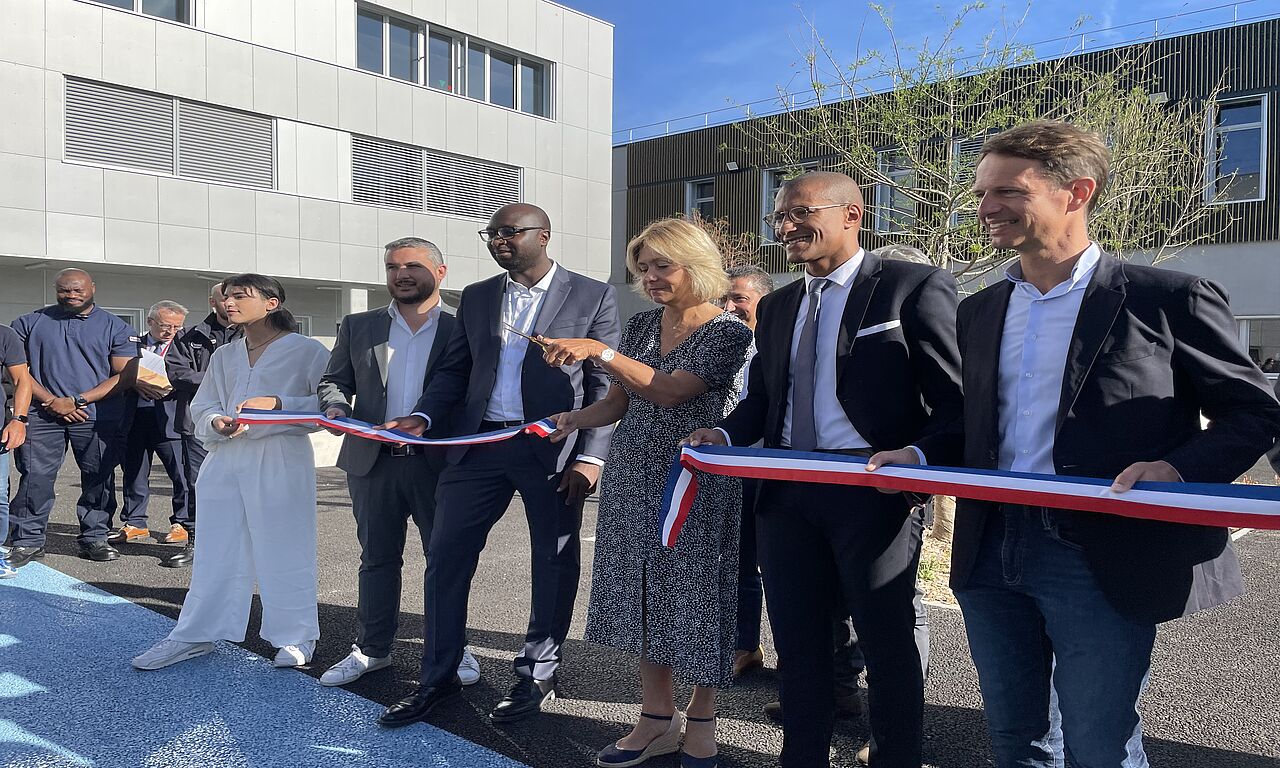 Inauguration du nouveau lycée Marcel-Cachin à Saint-Ouen - IDF ...